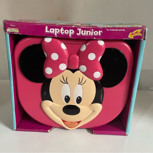 Disney | Toys | Disney Mickey Mouse Clubhouse Minnie Laptop Junior New ...